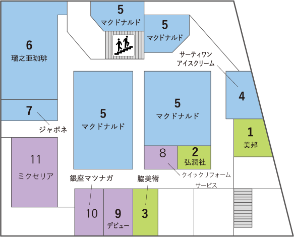 インズ3-1F - 銀座インズ